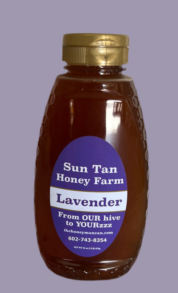 Lavender Infused Honey – Sun Tan Honey Farm